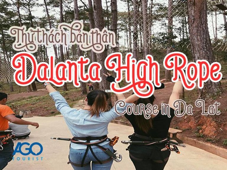 Trải nghiệm đu dây Zipline Đà Lạt ở Datanla High Rope Course