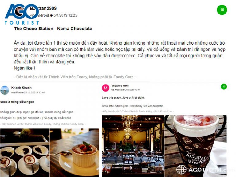 Review The Choco Đà Lạt - Thiên đường của các món Chocolate